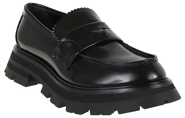 Alexander McQueen Wander Leather Loafers