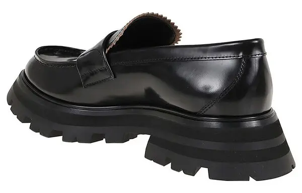 Alexander McQueen Wander Leather Loafers
