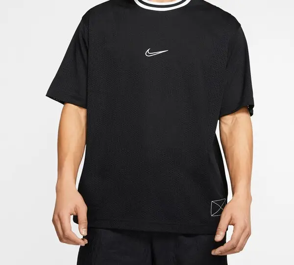 Nike Dri-fit Mesh Basketball Short Sleeve Top