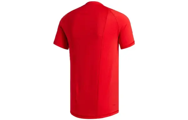 Adidas Training Sports Round Neck Pullover Short Sleeve