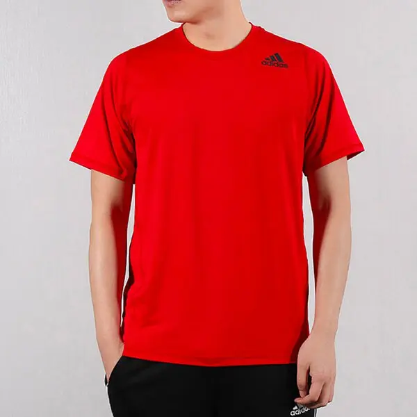 Adidas Training Sports Round Neck Pullover Short Sleeve