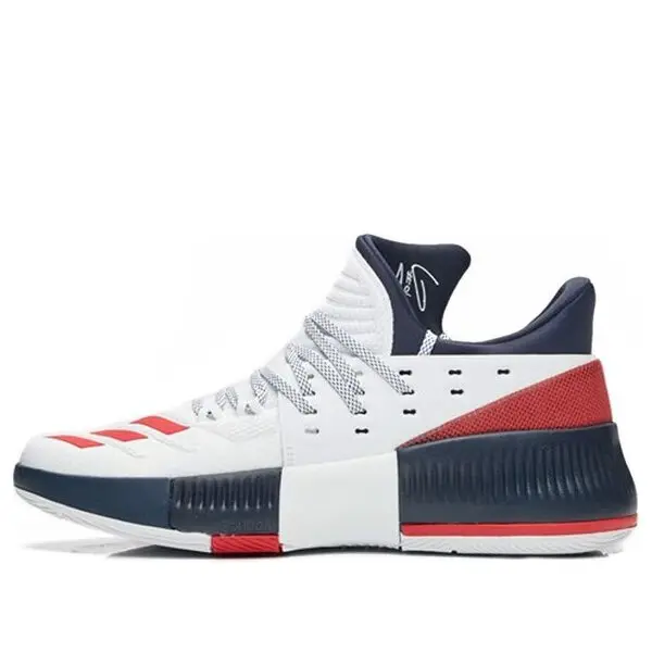 Adidas Basketball High-top Sneakers - White/blue/red