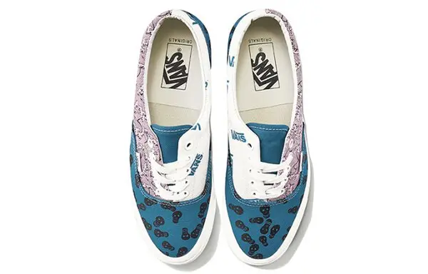 VANS Wtaps X Ua Og Era Lx 'blue Moon Blushing Pink' Sneakers - Blue/pink