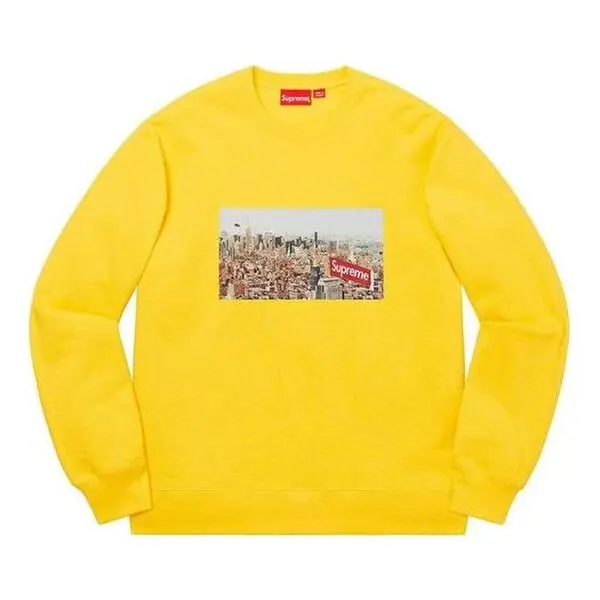 Supreme Aerial Crewneck - Yellow/multi-color