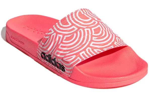 Adidas Adilette Slides - Pink/blue