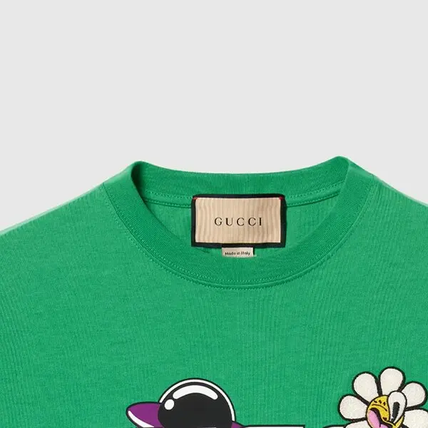 Gucci Cotton Jersey T-shirt With Print