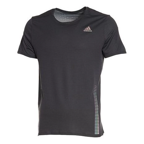 Adidas 25/7 Tee Chill Running Sports Short Sleeve - Black