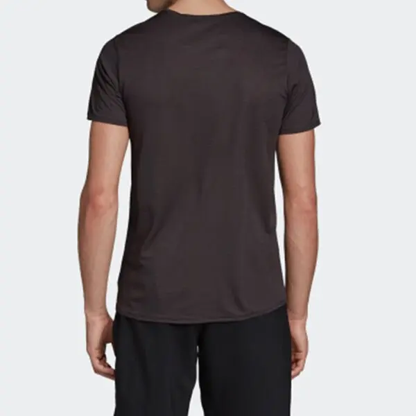 Adidas 25/7 Tee Chill Running Sports Short Sleeve - Black