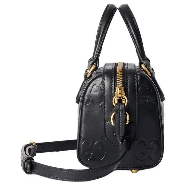 Gucci Gg Embossed Top Handle Bag