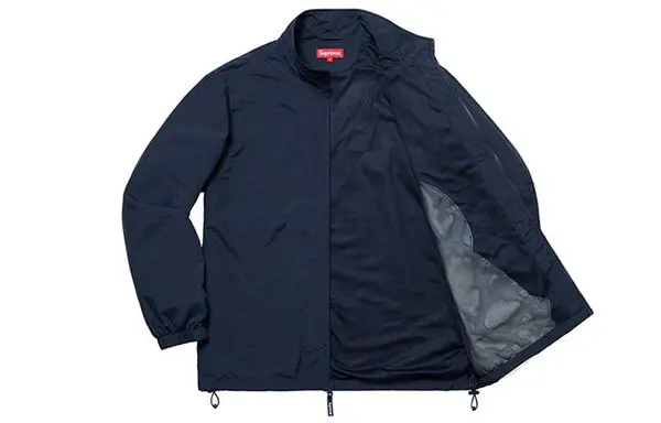 Supreme S Logo Track Jacket Navy - Blue