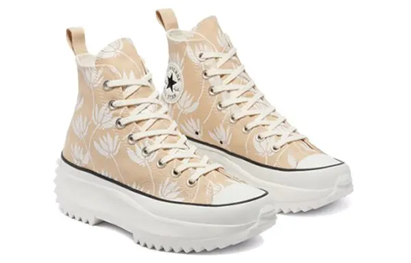 CONVERSE Run Star Hike High Top Sneakers With Floral Print