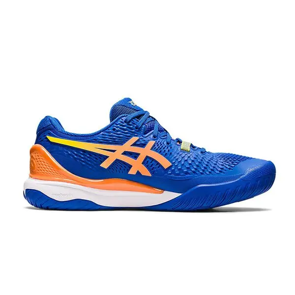 Asics Gel Resolution Tennis Sneakers - Orange/blue