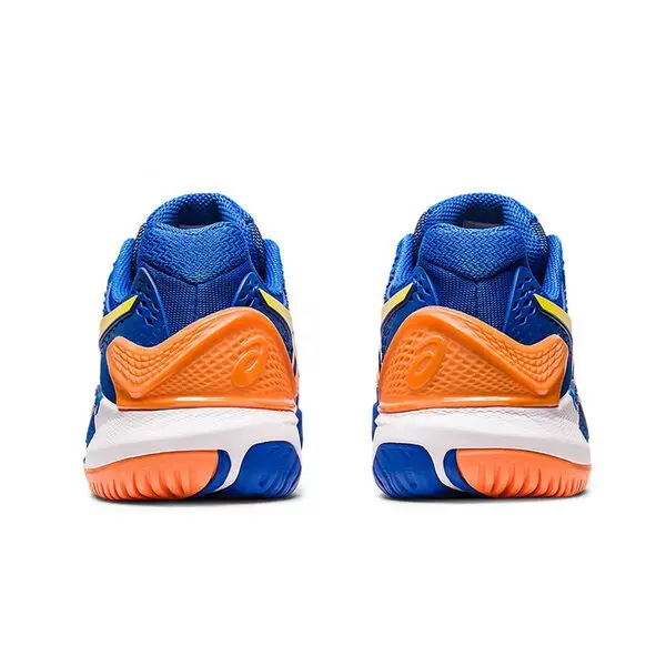 Asics Gel Resolution Tennis Sneakers - Orange/blue