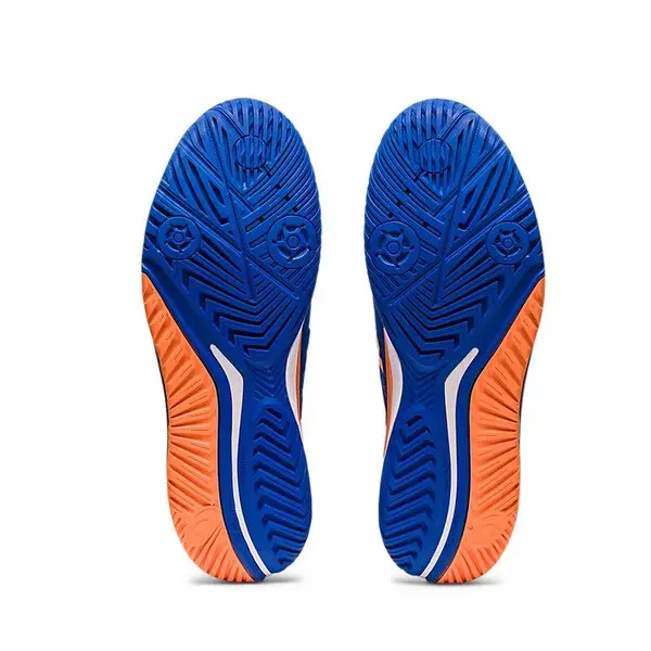 Asics Gel Resolution Tennis Sneakers - Orange/blue