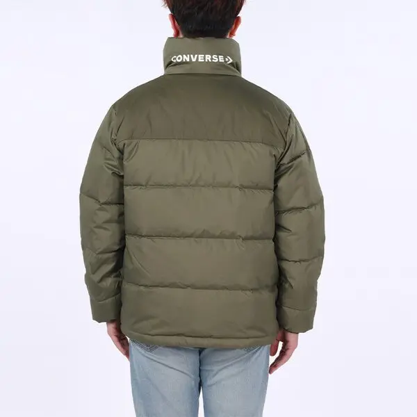 CONVERSE Star Chevron Down Jacket - Olive Green