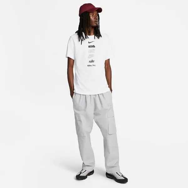 Nike Multi Stack Logo T-shirt 'white