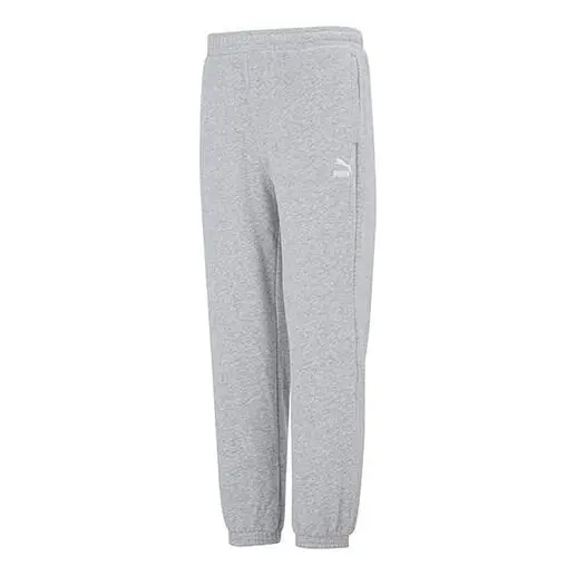 PUMA Logo Classics Pants - Grey