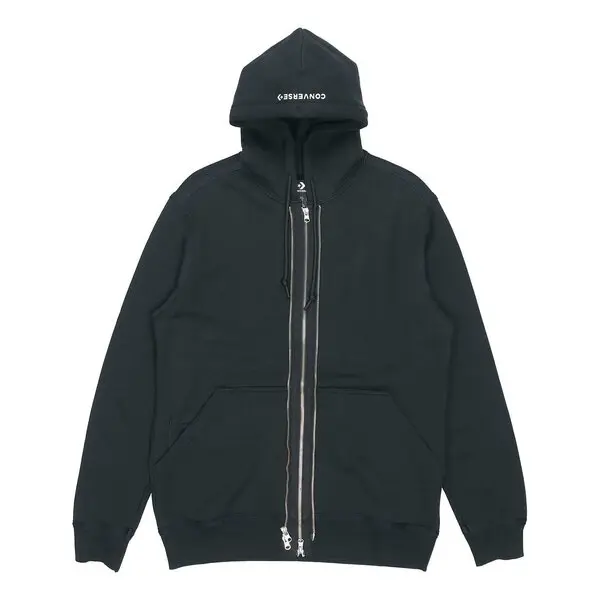 CONVERSE All-zipper Hooded Jacket - Black
