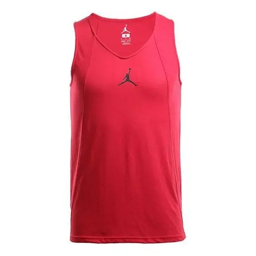 JORDAN Air Basketball Tank Top - Red