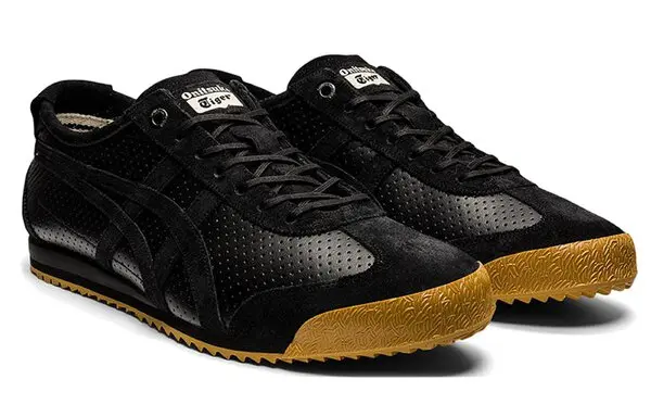 Onitsuka Tiger Mexico 66 Sd Low Top Retro Sneakers - Black