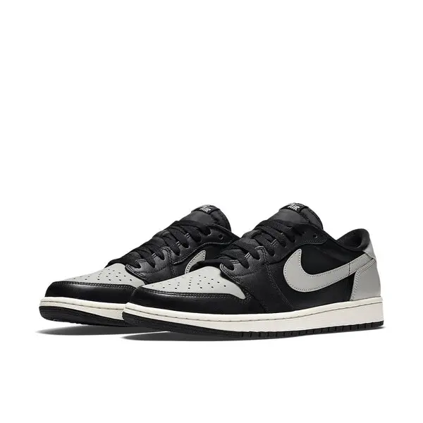 JORDAN Air 1 Retro Low Og "shadow - Black/medium Grey-sail