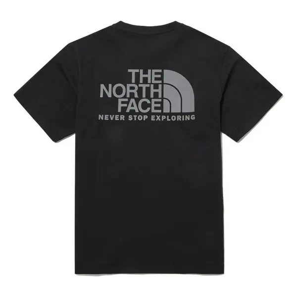 The North Face Ss22 Split Gradient T-shirt - Black