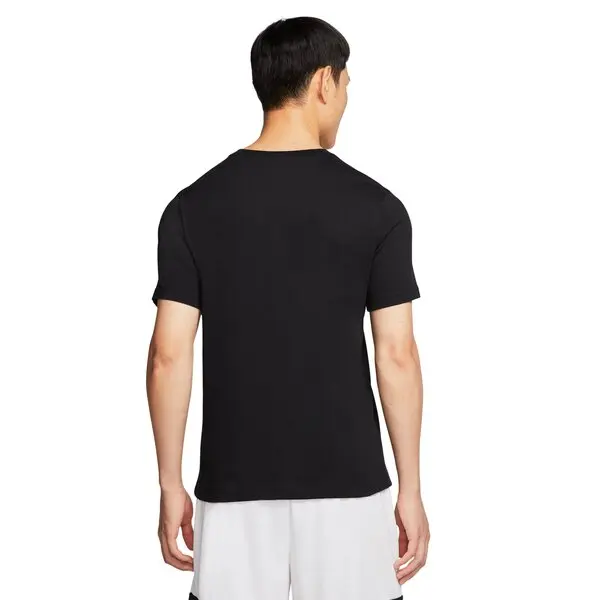 JORDAN Logo Print Crew Neck - Black