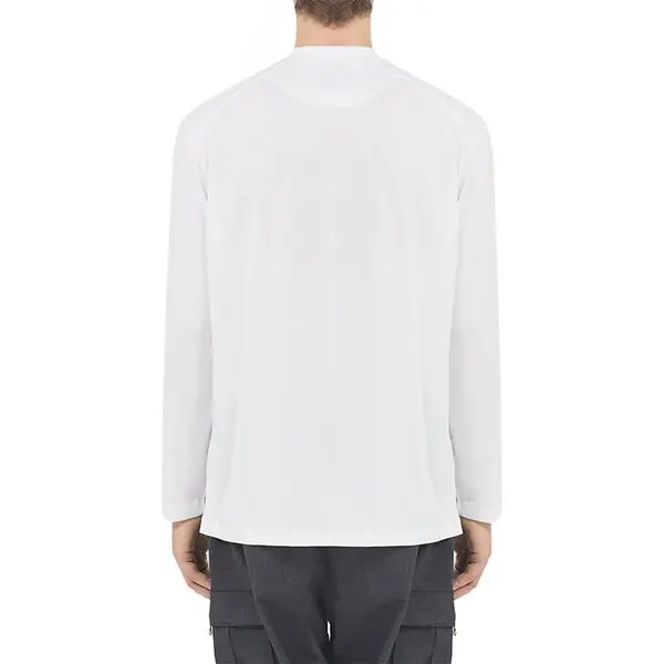 Adidas Y-3 Round Neck Pullover Logo Long Sleeves T-shirt
