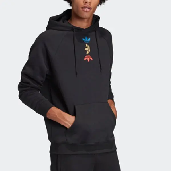 Adidas Adicolor Hoodie With Embroidered Logo