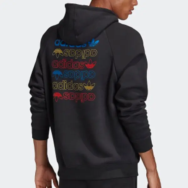 Adidas Adicolor Hoodie With Embroidered Logo
