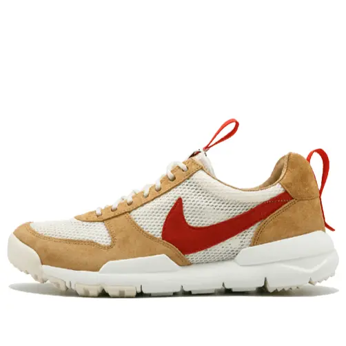 Nike Tom Sachs X Craft Mars Yard 2.0 'nasa' Sneakers - Creamyellow/red