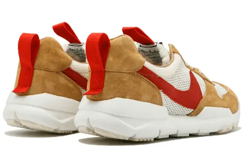 Nike Tom Sachs X Craft Mars Yard 2.0 'nasa' Sneakers - Creamyellow/red