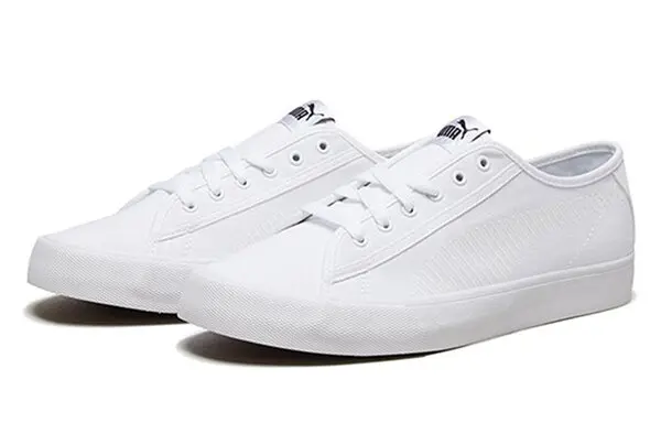 PUMA Bari Lace Up Sneakers - White