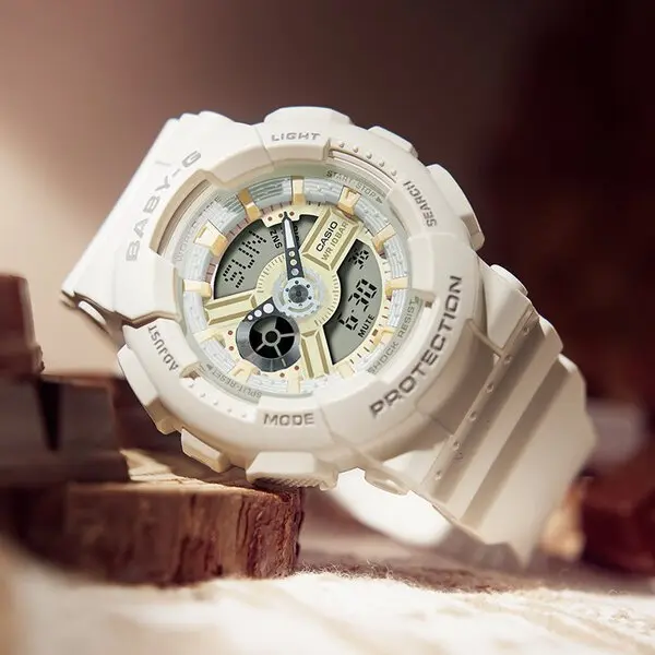 Casio Baby-g Shock Resistant Watch - White