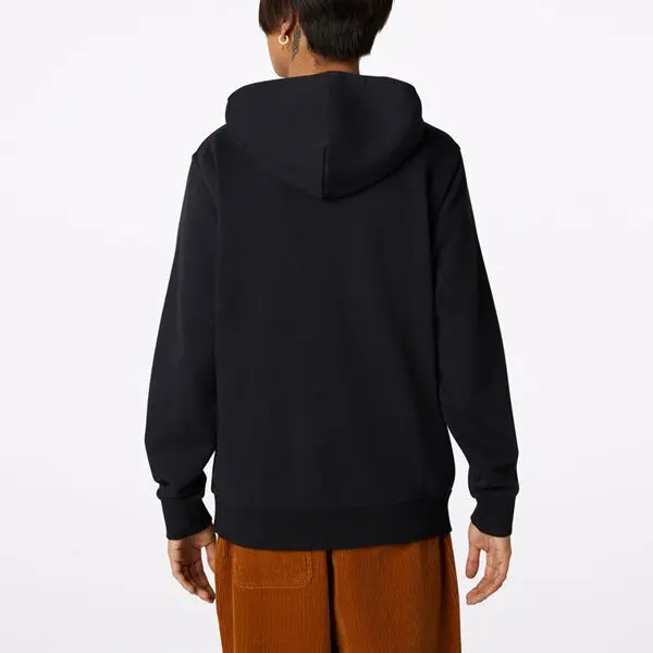 CONVERSE Embroidered Star Chevron French Terry Pullover Hoodie