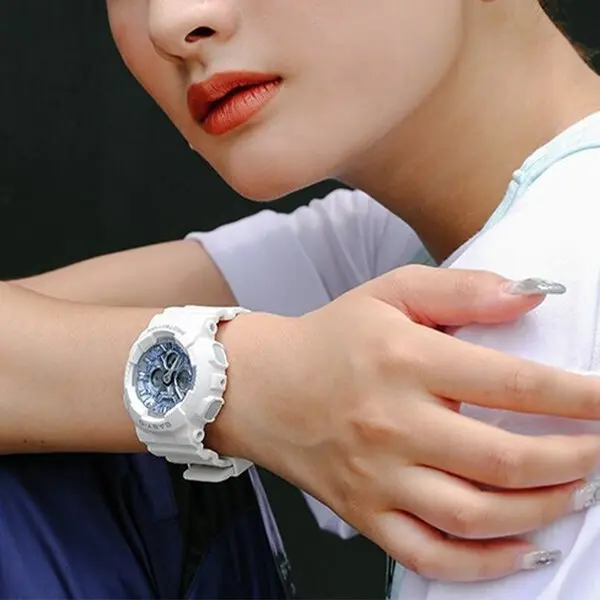 Casio Baby-g Classic Shockproof Watch - White/blue