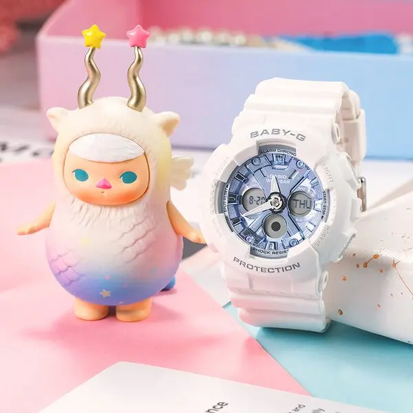 Casio Baby-g Classic Shockproof Watch - White/blue