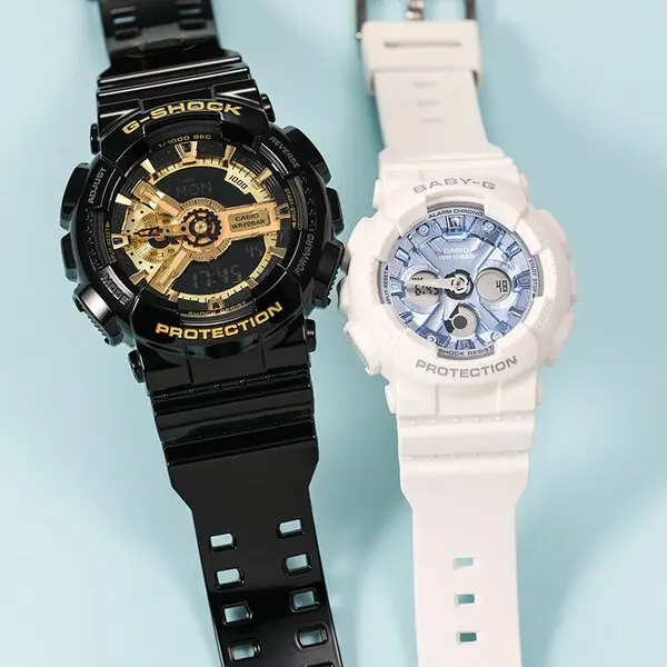 Casio Baby-g Classic Shockproof Watch - White/blue