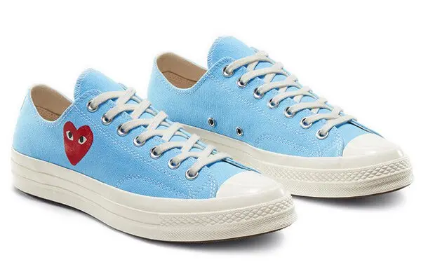 CONVERSE X Comme Des Garcons Play Chuck 70 Low Top Sneakers