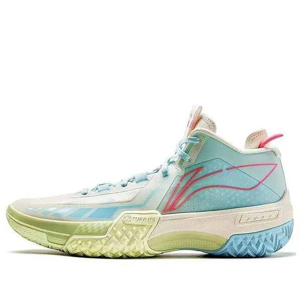 LI-NING Jie Ao 'open Country' Abft035-2 Sneakers - Blue/green/beige
