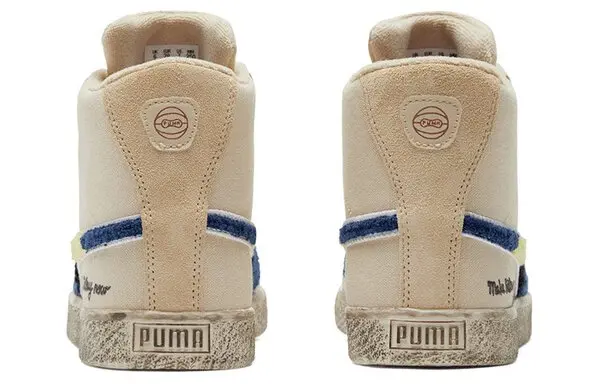 PUMA Black Fives X Clyde Mid 'creme Brulee