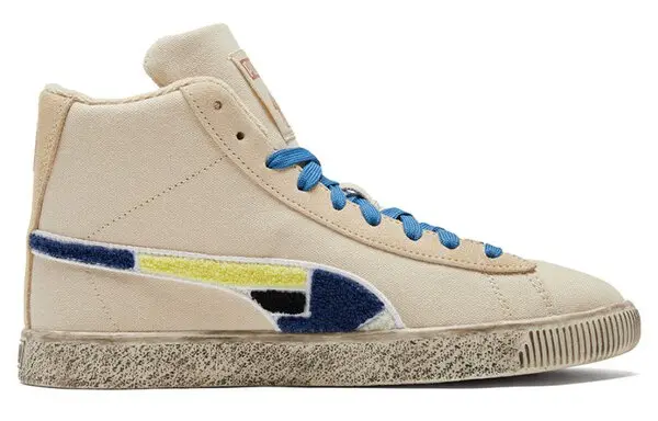 PUMA Black Fives X Clyde Mid 'creme Brulee