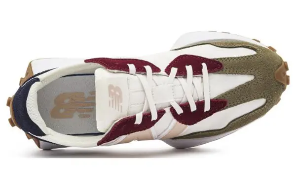 NEW BALANCE 327 Sneakers - White/green/red