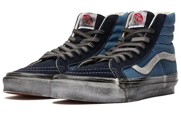 VANS Sk8 Hi Lx Og High Top Sneakers - Black/blue/white