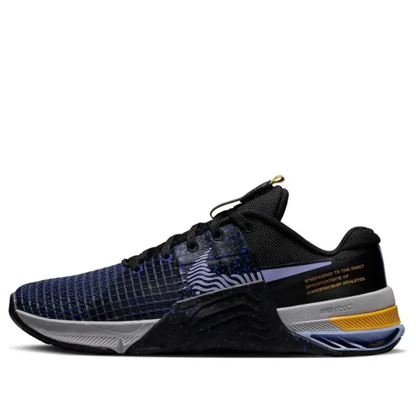 Nike Metcon 8 "black Light Thistle" Training Sneakers - Black/grey