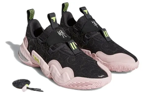 Adidas Trae Young 1 Sneakers - Black/pink