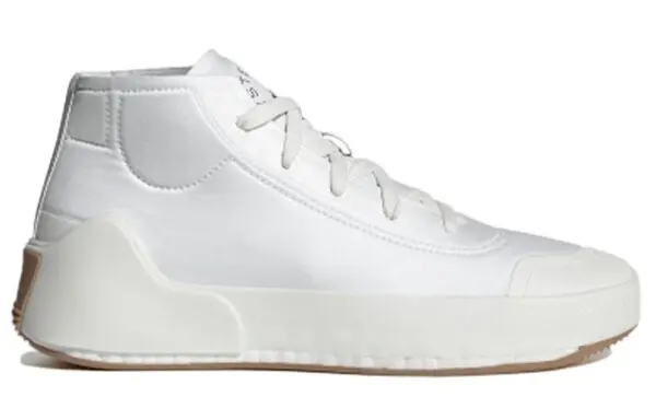 Adidas Stella Mccartney X Treino Mid Gum Sneaker - White