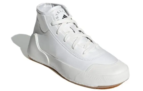 Adidas Stella Mccartney X Treino Mid Gum Sneaker - White