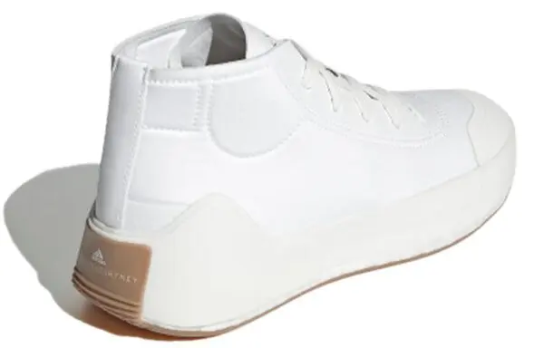 Adidas Stella Mccartney X Treino Mid Gum Sneaker - White