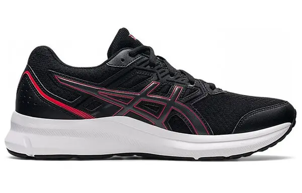 Asics Jolt 3 Athletic Sneakers - Black/red